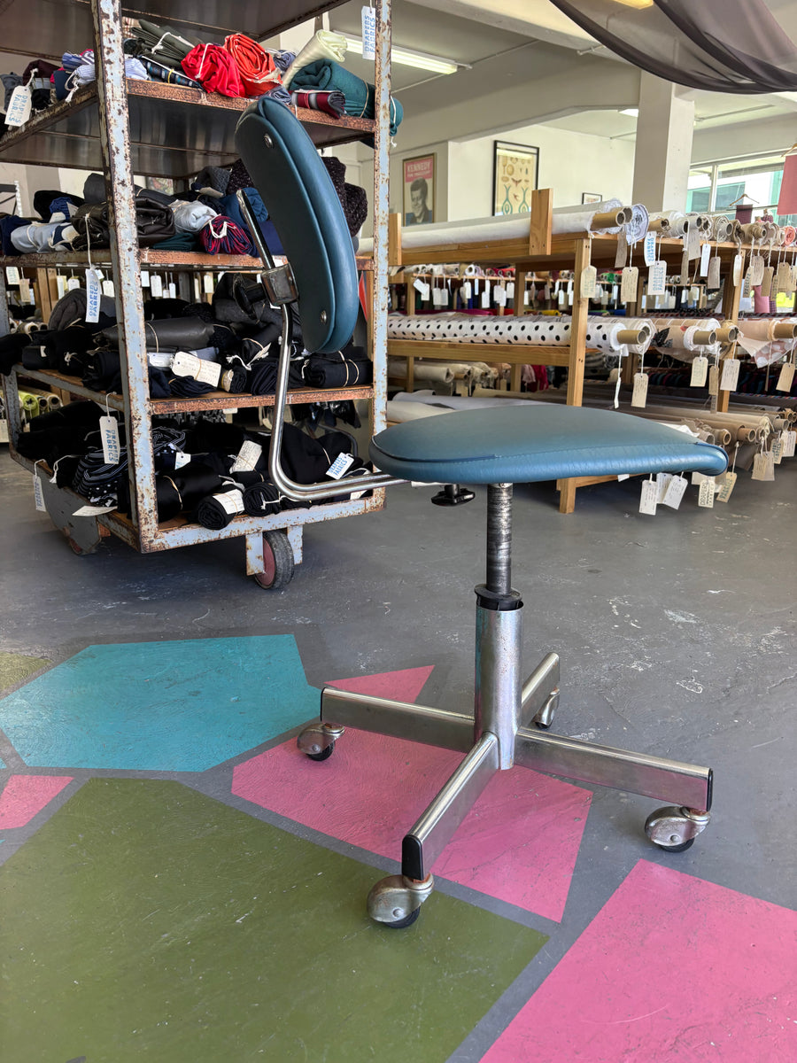 1960s Machinists Chair – Drapers Fabrics